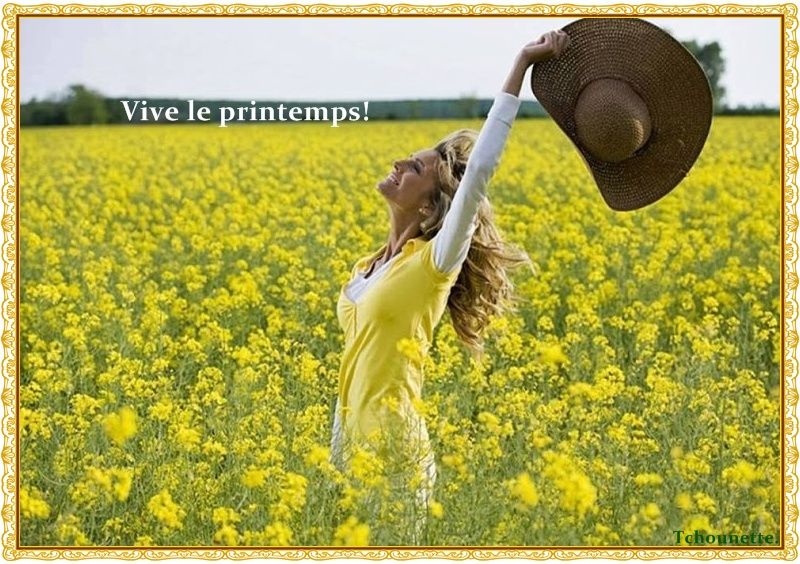 VIVE LE PRINTEMPS!